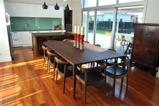 10 Seater Oak Dining Table